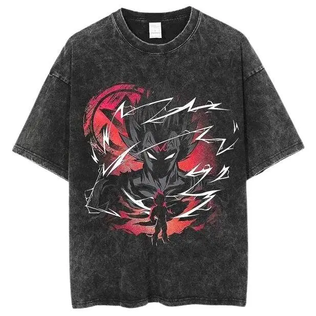 Dragon Ball Z Vintage Washed Cotton T-Shirts Series KI (16 Dragon Ball Z Vintage Washed Cotton T-Shirts Series KI (16